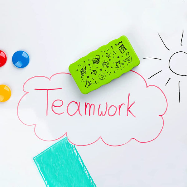 Trodat Classmates Yellow Magnetic White Board Duster – Trodat Stamps