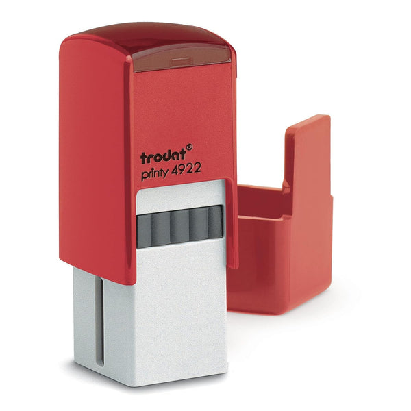 Trodat Custom Text Stamp with Ink Pad (Red Ink Color) – Trodat Stamps