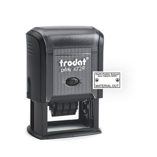 Trodat Printy 4729 Self-Inking Stamp – Material Out Marking Stamp ...