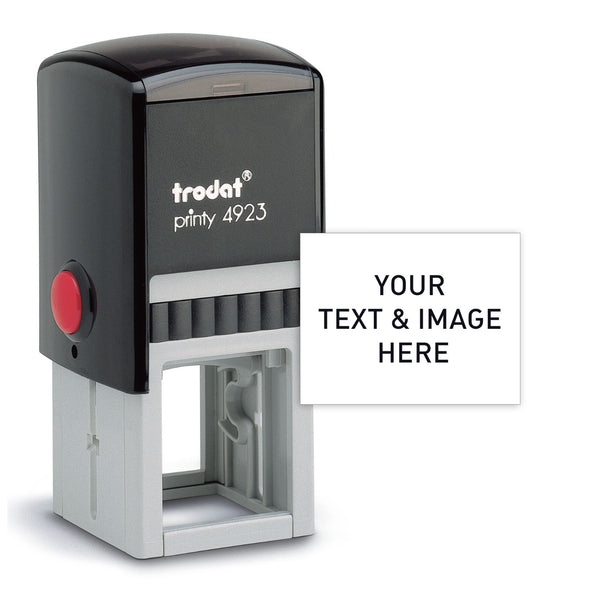 Trodat Customize Your Stamp with Ink Pad (Blue Ink Color) – Trodat Stamps